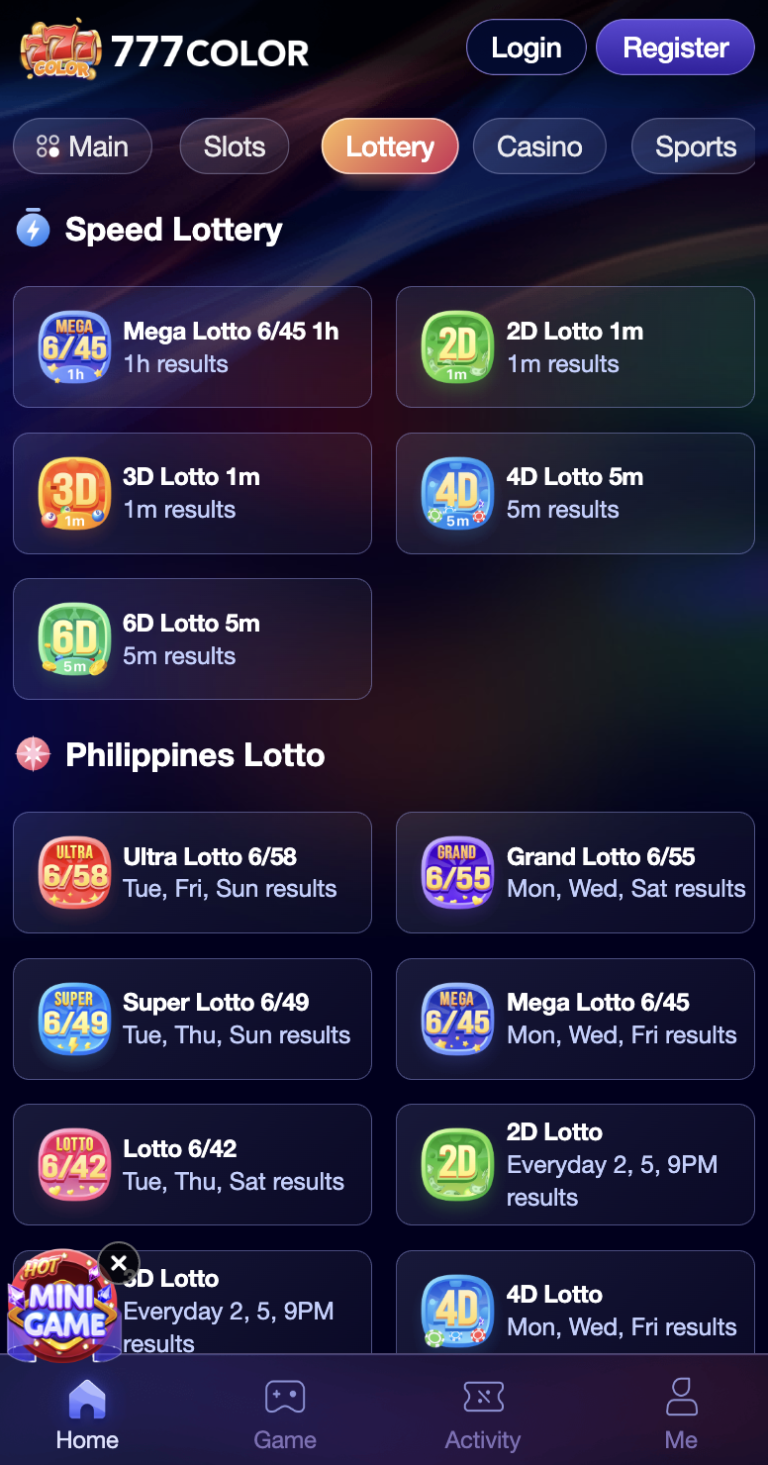 777color -The Philippines Premium Online Betting